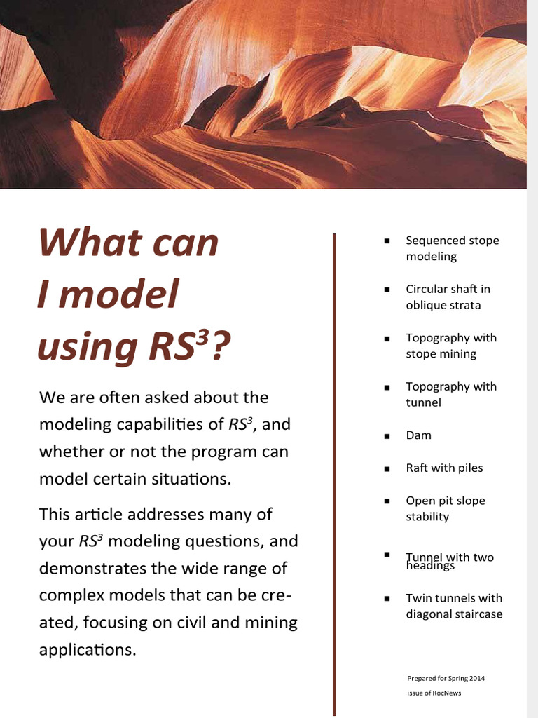 Dokumen - Tips Rs3-Modeling | PDF | Deep Foundation | Mining