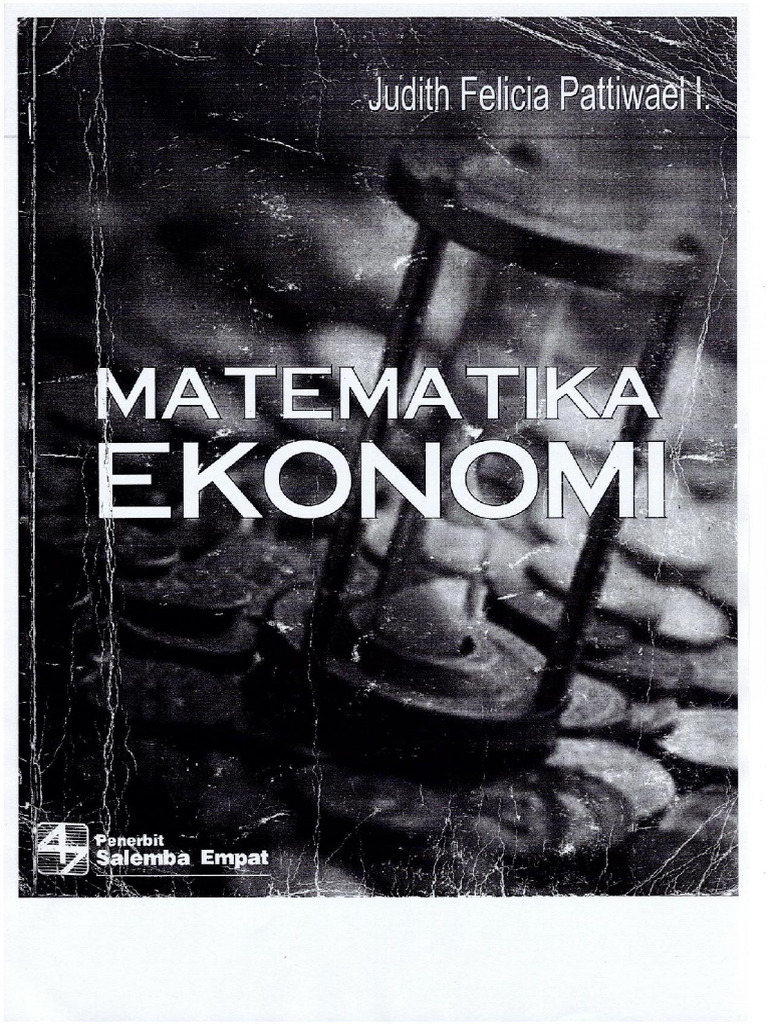 Buku Matematika Ekonomi | PDF