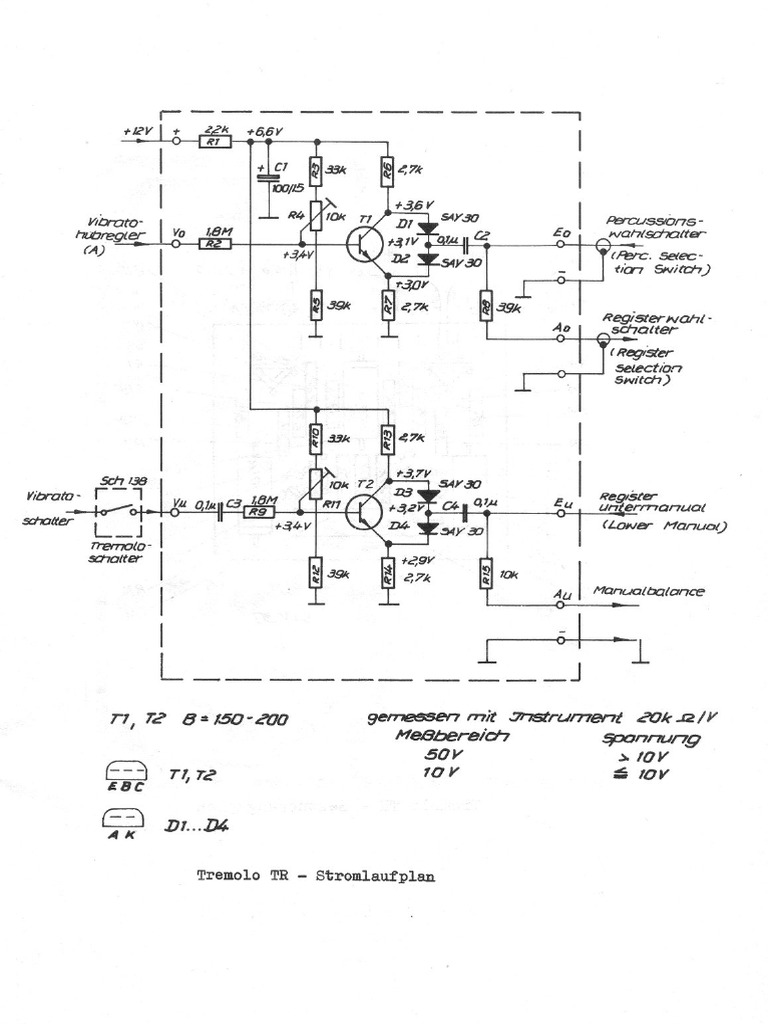 Vermona ET 6-2 - Schemat | PDF