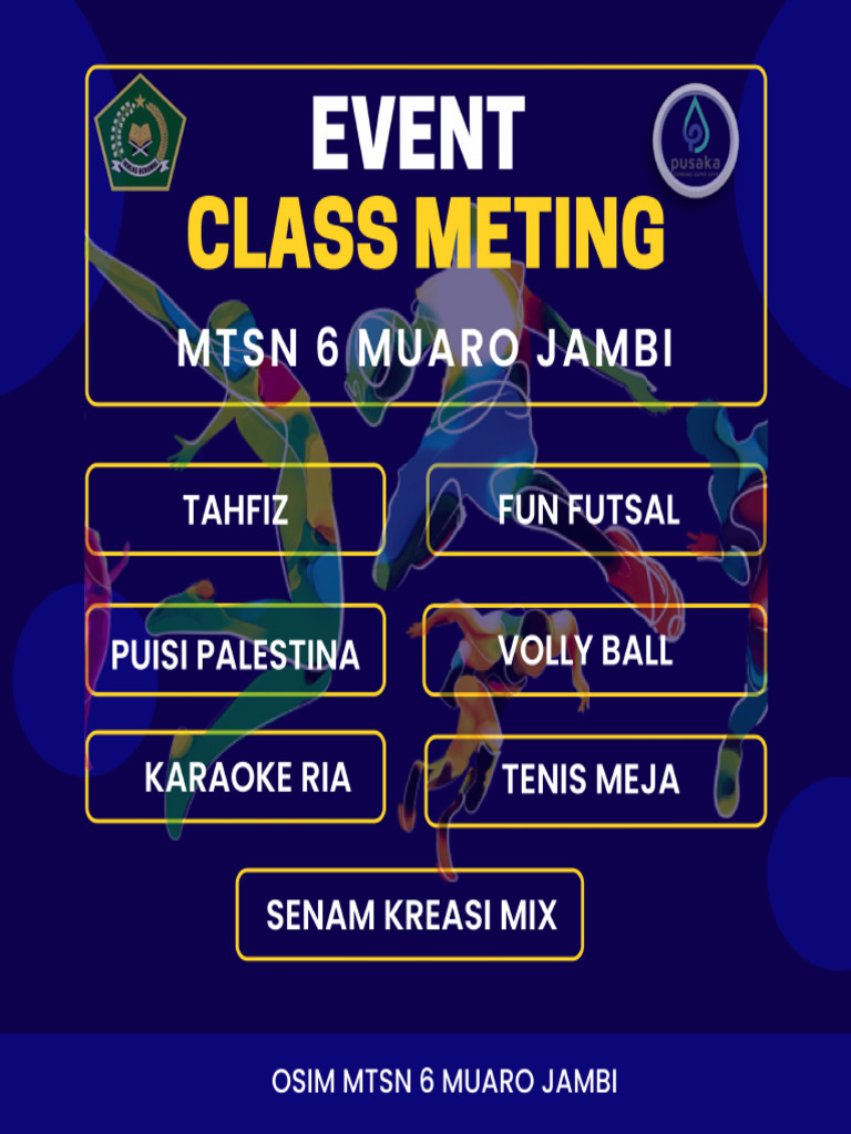 Blue and Yellow Modern Upcoming Schedule Instagram Post | PDF