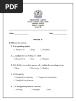 Class 3 - IPO Cycle Worksheet | PDF