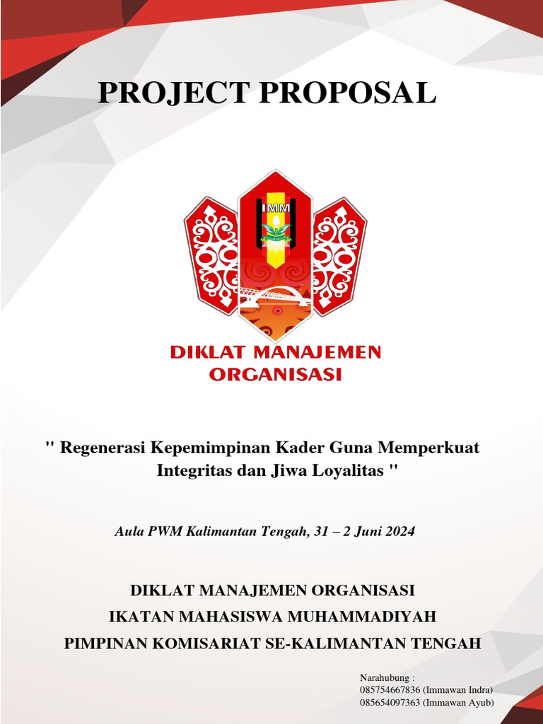 Regenerasi Kepemimpinan Kader IMM 2024 | PDF