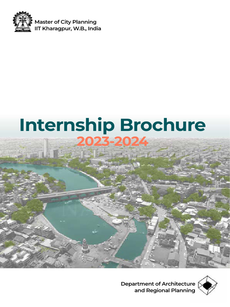 Internship Brochure - IIT KGP | PDF | Infrastructure | Urban Planning