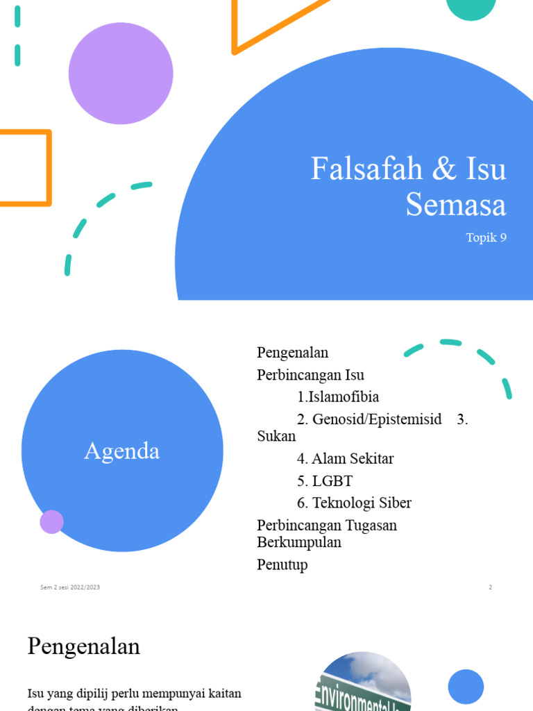 Topik 9 Falsafah Dan Isu Semasa | PDF