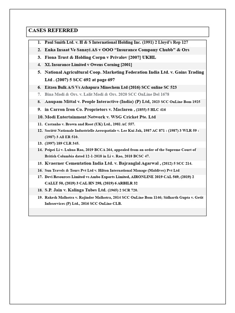 Respondent Arbiration PDF | PDF | Arbitration | Lawsuit