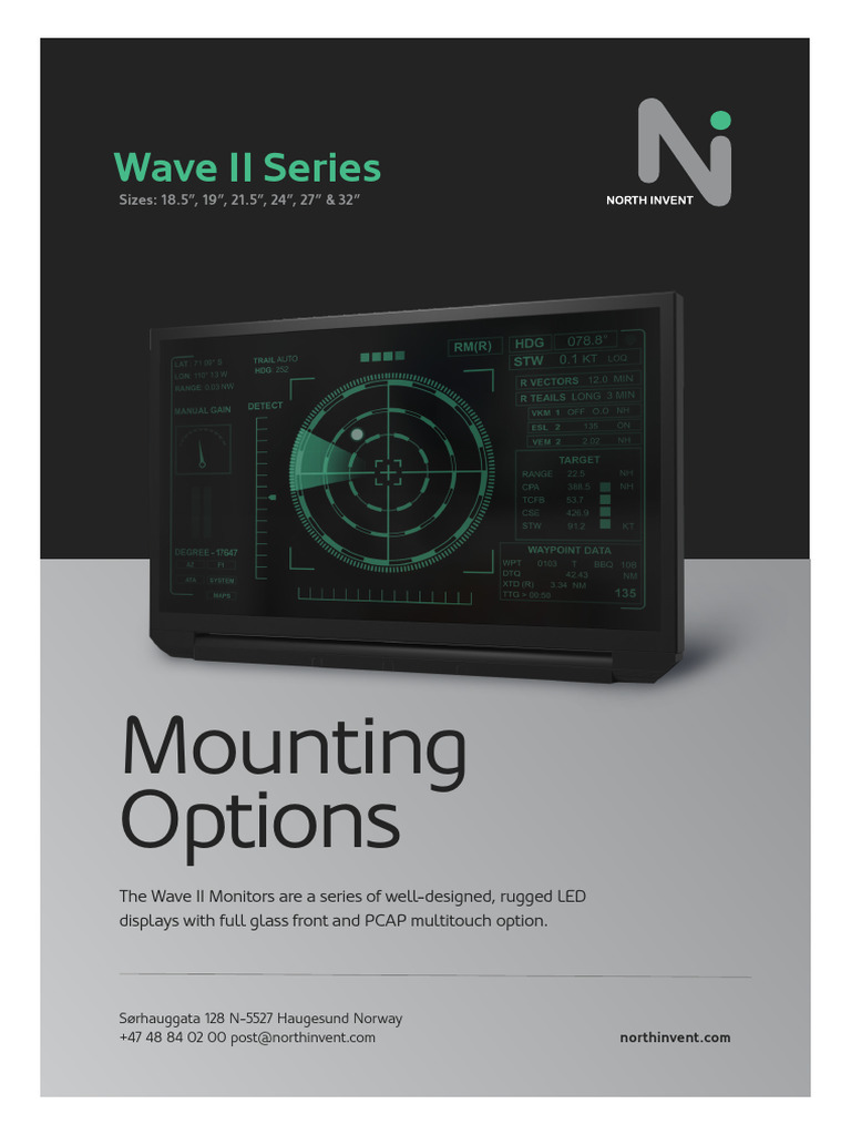 Mounting Options Brochure | PDF | User Interface | Computing