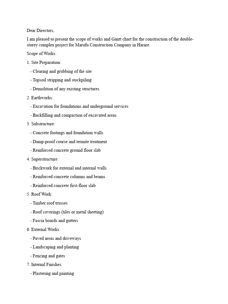 Dear Directors | PDF