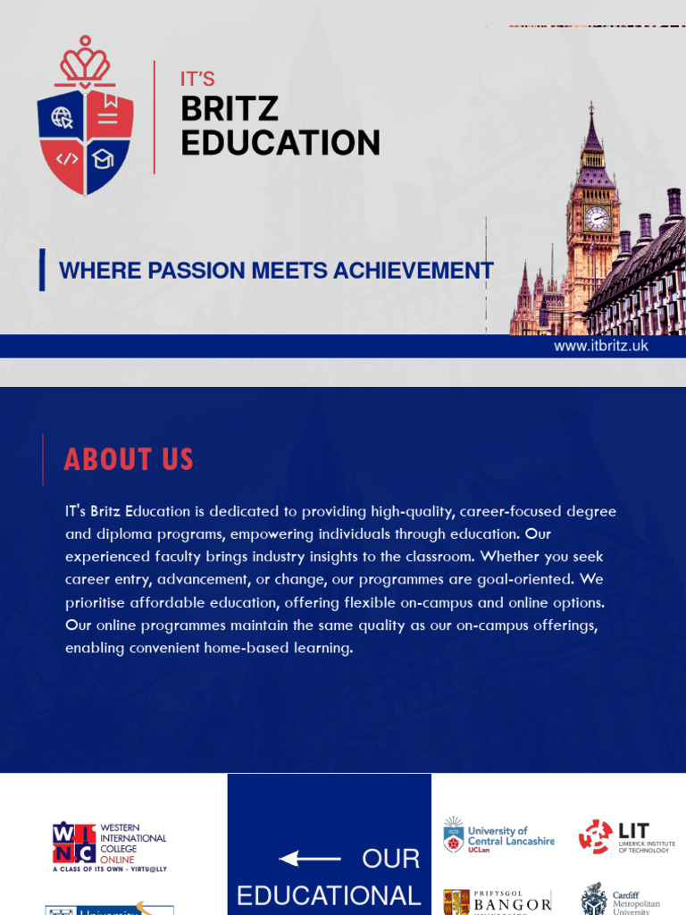 IT's Britz: Online Degrees & Diplomas | PDF | Academic Degree ...
