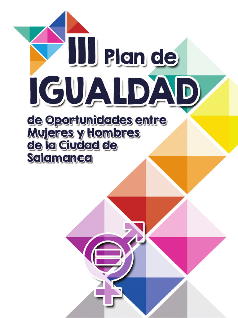 III Plan de Igualdad AytoSalamanca | PDF | Igualdad de género | Estudios de género