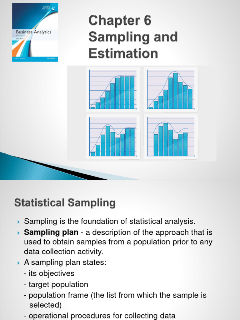 Chapter 6 Sampling And Estimation Pdf Sampling Statistics Estimator