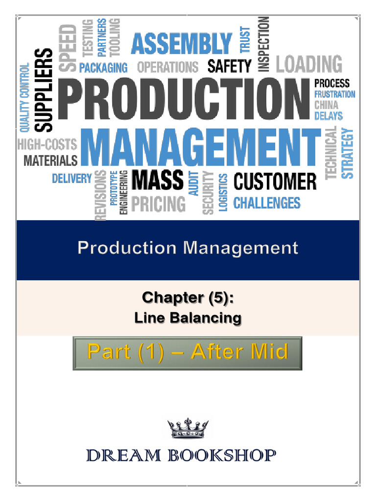 Line Balancing in Production Management | PDF