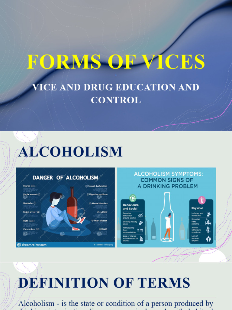 Forms of Vices | PDF | Prostitution | Alcohol Intoxication