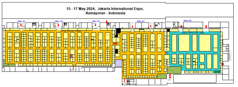 Floor Plan INAPA 2024 - Ayoto | PDF
