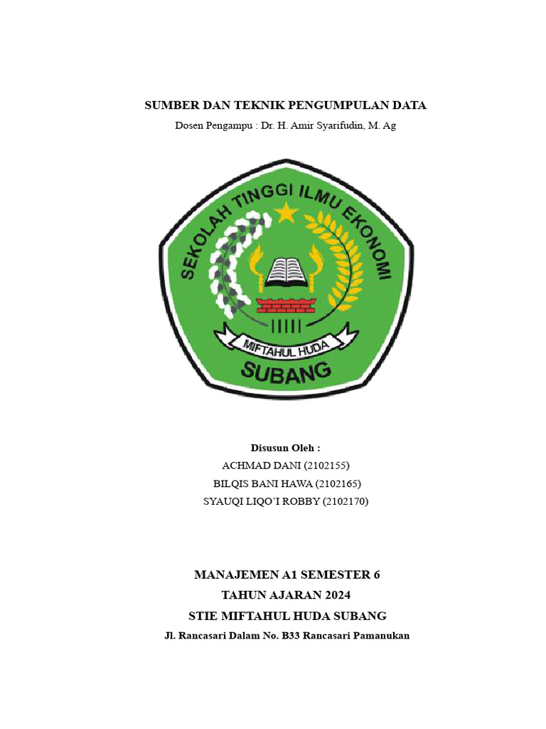 Metodologi Penelitian - Kelompok 6 | PDF