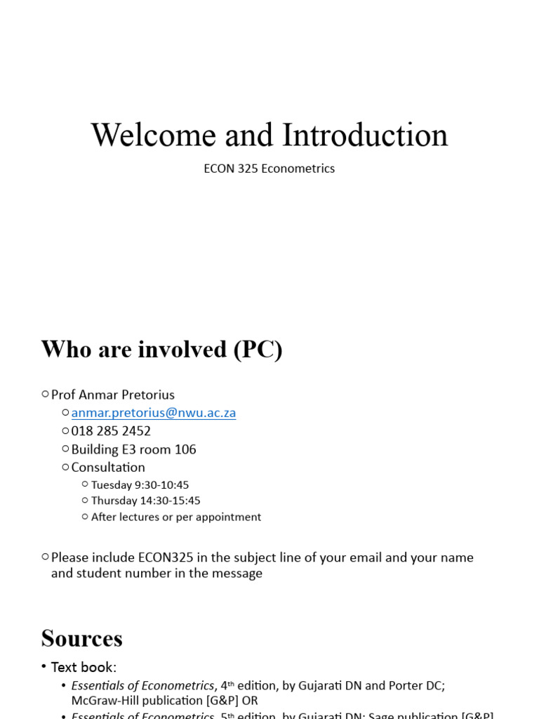 Lecture 1 Intro | PDF | Career & Growth