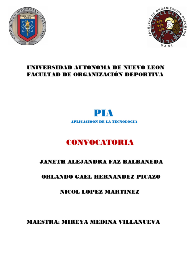 Pia Convoratoria Ati | PDF