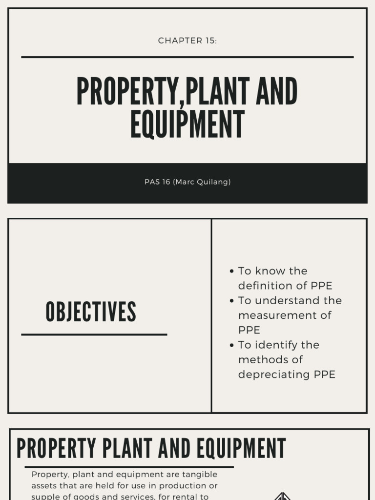 CHAPTER 15-Marc Laurence Quilang | PDF | Depreciation | Financial Economics