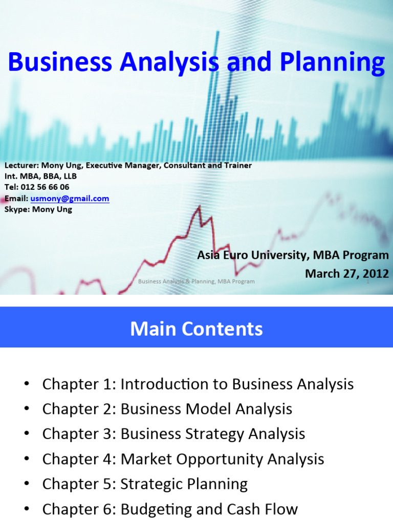Business Analysis-MBA Program | PDF | Market Segmentation | Business