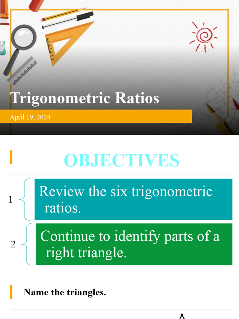 Understanding Trigonometric Ratios | PDF