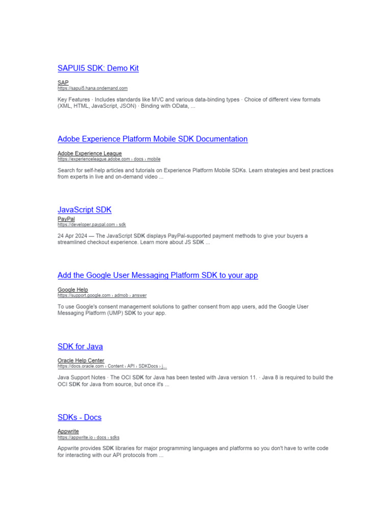 SAPUI5 SDK: Demo Kit | PDF | Software Development Kit | Android (Operating System)
