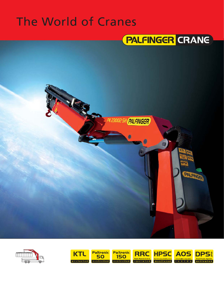 Palfinger World of Cranes LR | PDF | Crane (Machine)