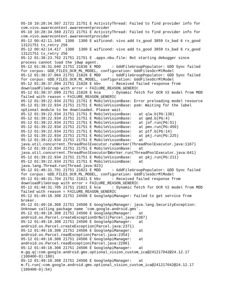 Log | PDF | Java (Programming Language) | Software Engineering