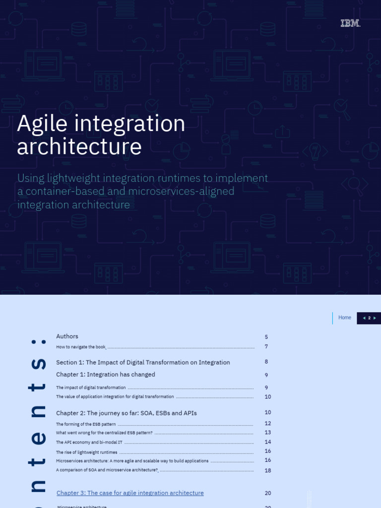Ibm Agile Integration Architecture Pdf Service Oriented