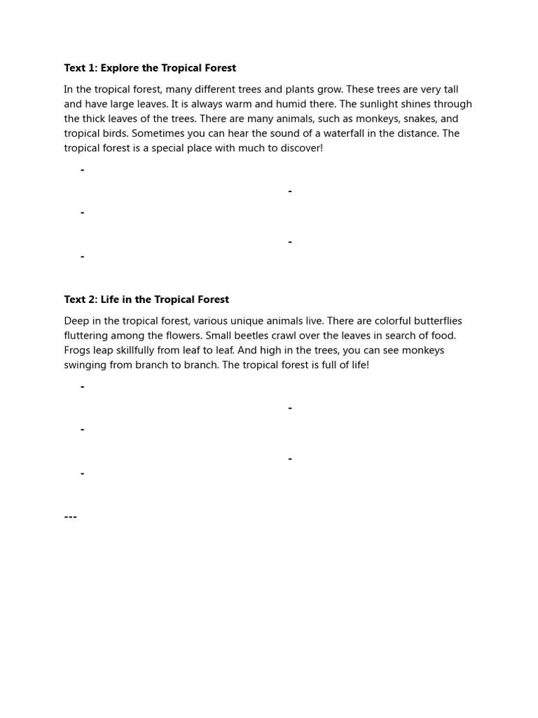 Reading Tropical Forest | Download Free PDF | Trees | Forests