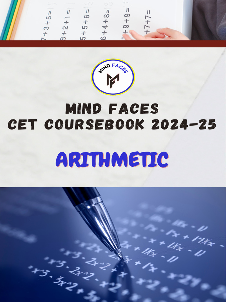 Arithmetic Coursebook - Mind Faces | PDF | Percentage | Numbers