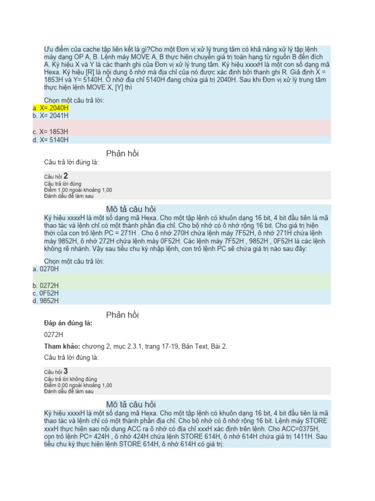 Kien Truc May Tinh | PDF