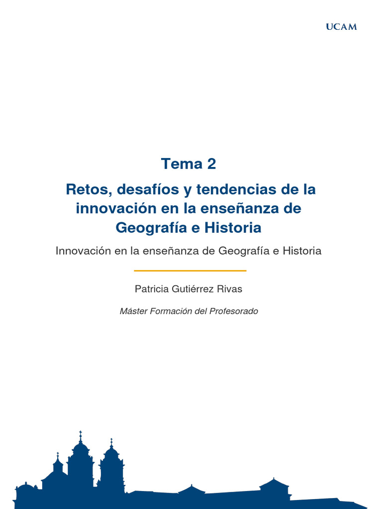 Tema 2 | PDF | Enseñando | Maestros
