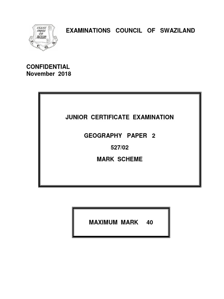 Geography P2 MS | PDF