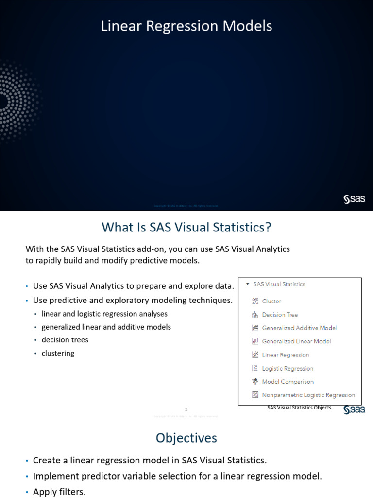 L3 Linear Regression Sas Pdf Linear Regression Regression Analysis