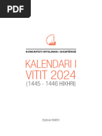 Kalendari I Festave Zyrtare Për Vitin 2024 | PDF