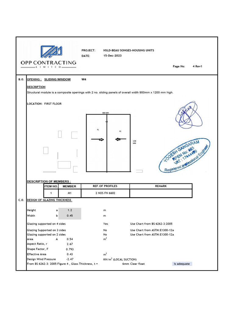 NSLD Revised Calculation Page 4 5 | PDF | Bending | Physical Sciences