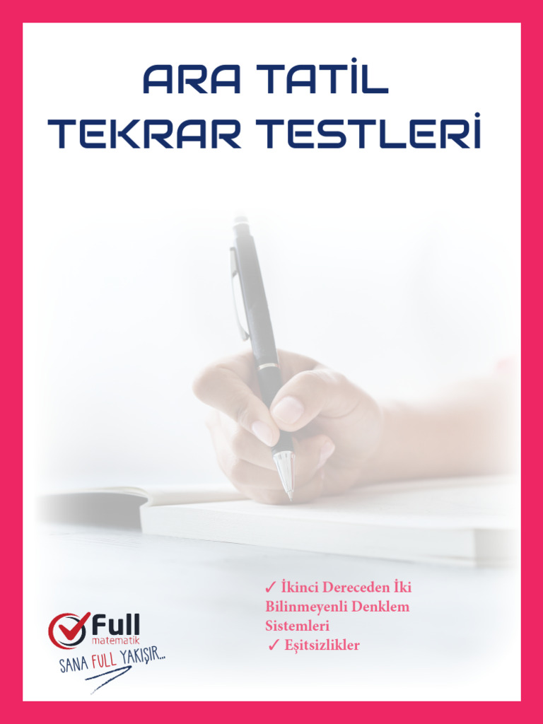 11 Sınıf Ara Tatil | PDF