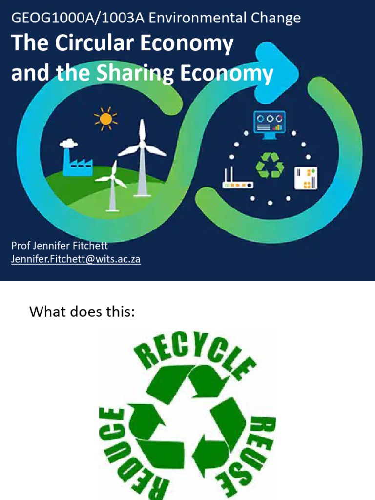 11 Circular and Sharing Economy | PDF | Sharing Economy | Sales