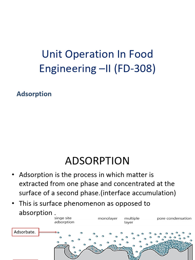 Ads or Ption | PDF | Adsorption | Phases Of Matter