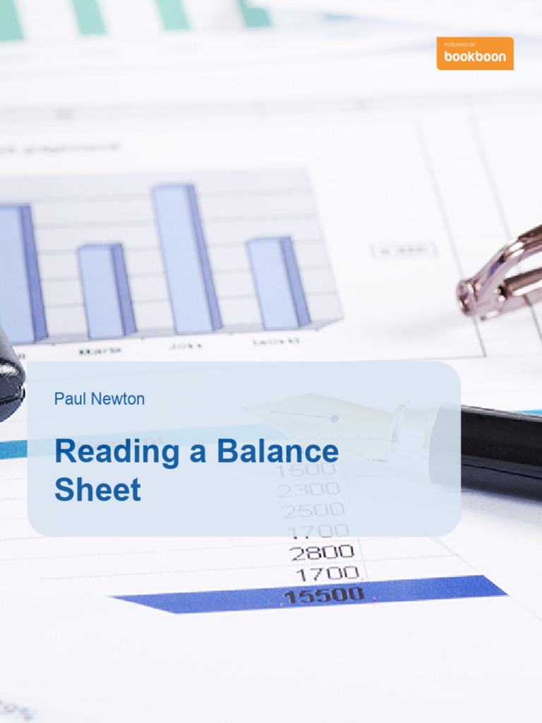 Reading A Balance Sheet | PDF | Balance Sheet | Equity (Finance)