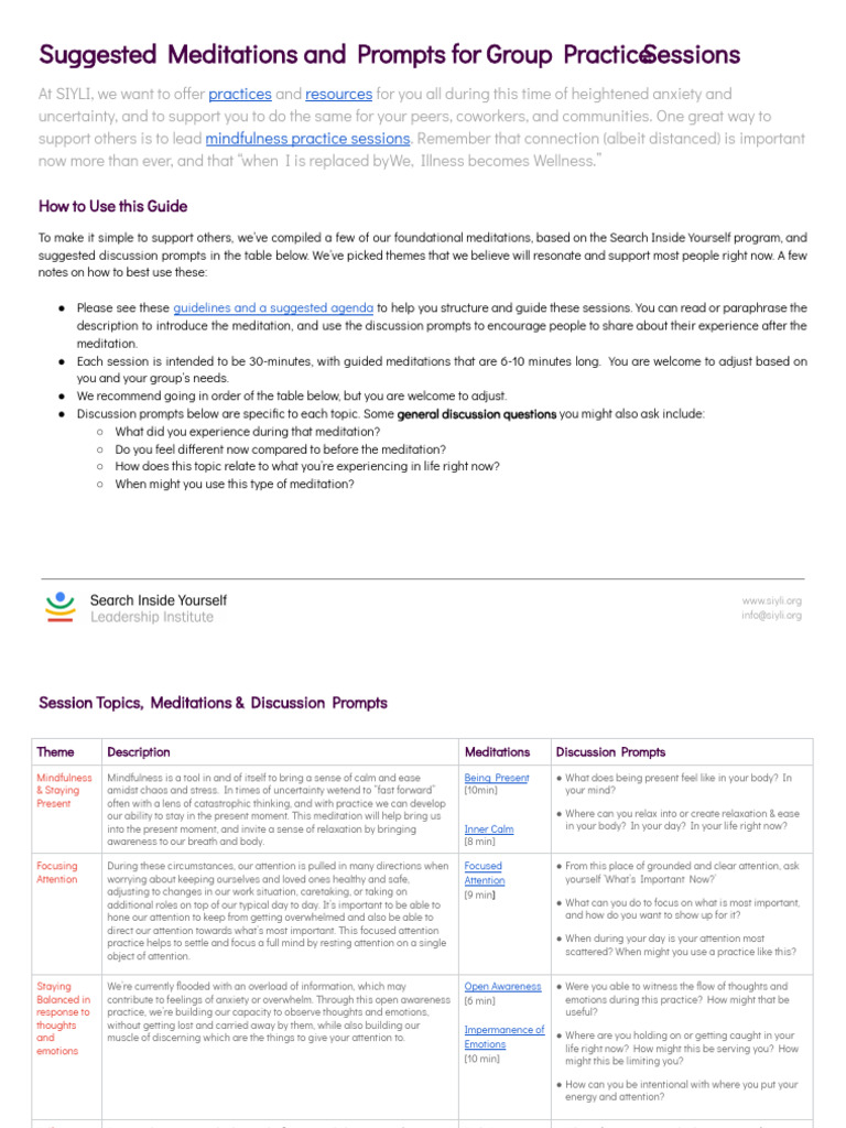 Suggested-Practices-and-Prompts-for-Meditation-Sessions- | PDF ...