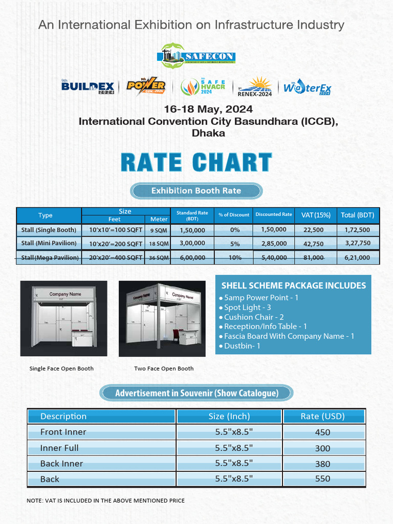 Safecon 2024 Local Rate Chart 2024 | PDF