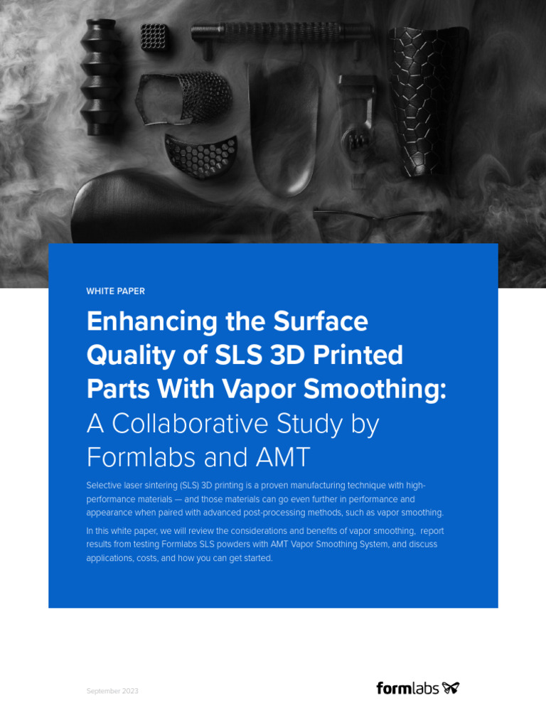 Wp En Enhancing The Surface Quality Of Sls 3d Printed Parts With Vapor