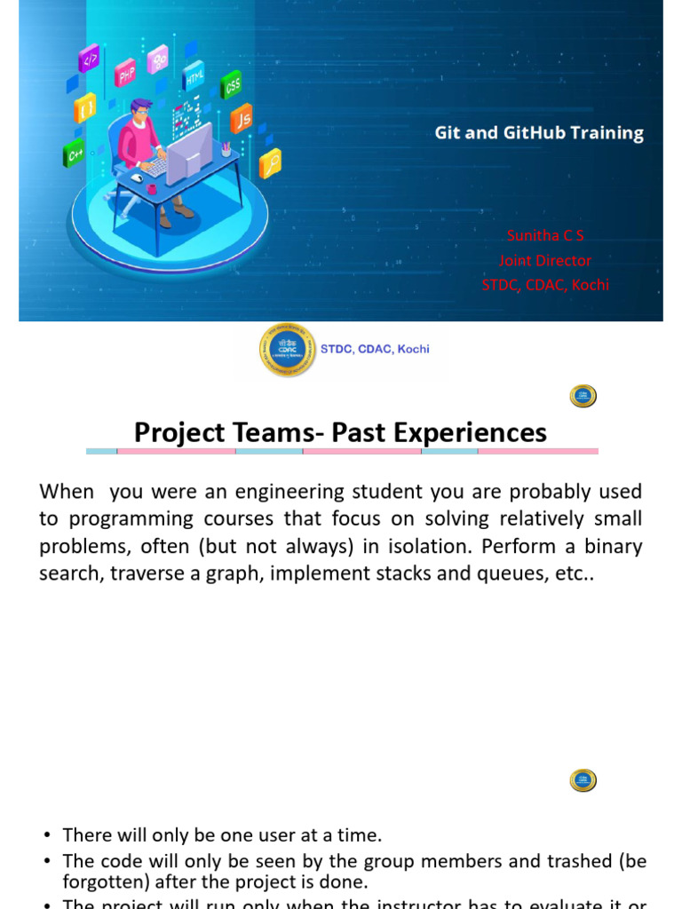 Git and Github | PDF | Version Control | Software Repository Git and Github | PDF | Version Control | Software Repository