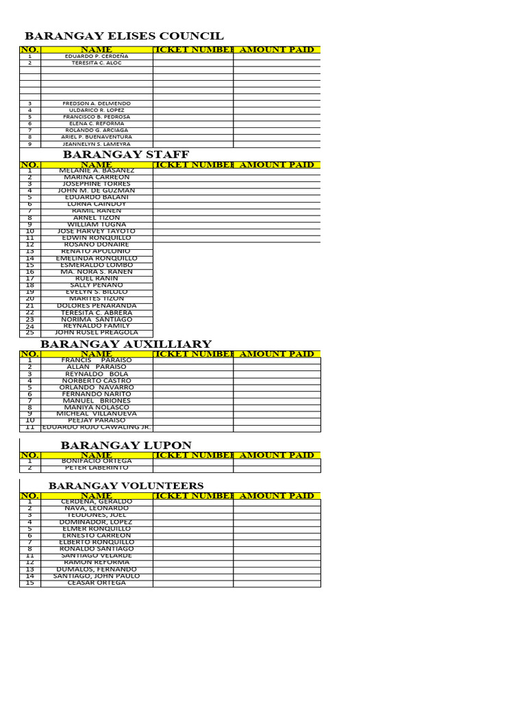 Raffle Ticket Issuance | PDF