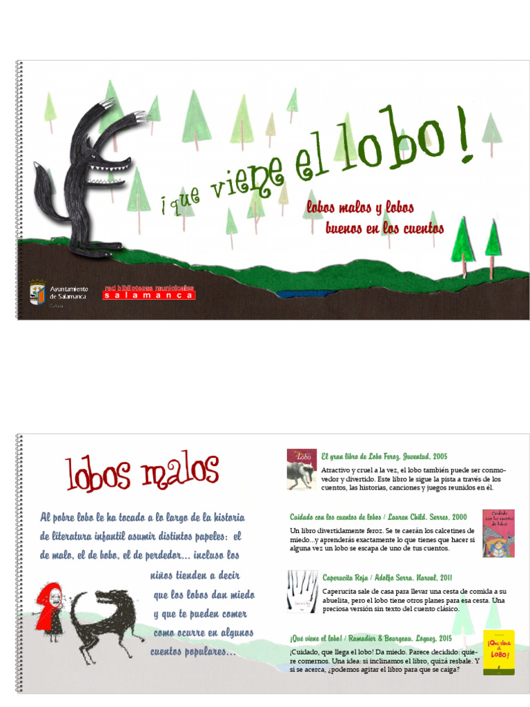 Xque Viene El Lobox | PDF | Caperucita Roja | Lobos