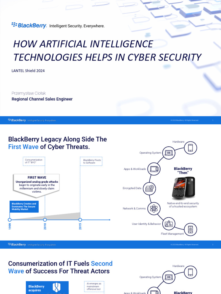 BlackBerry LANTEL | PDF | Security | Computer Security