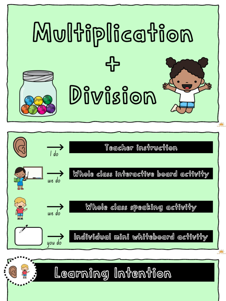 Multiplication + Division | PDF