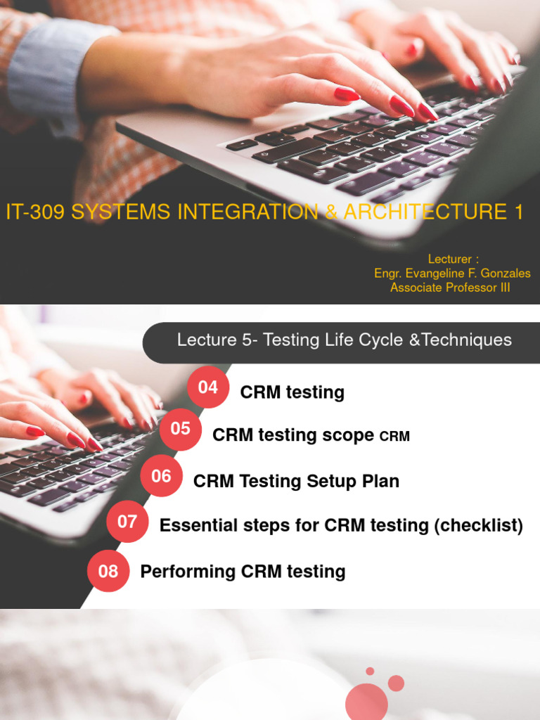 CRM Testing Guide: Techniques & Steps | PDF | Customer Relationship ...