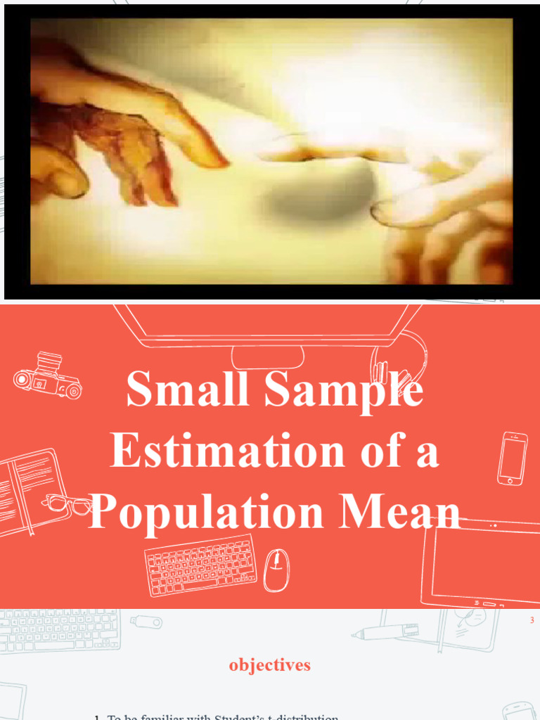 Small Sample Estimation of A Population Mean | PDF | Standard Error | Mean