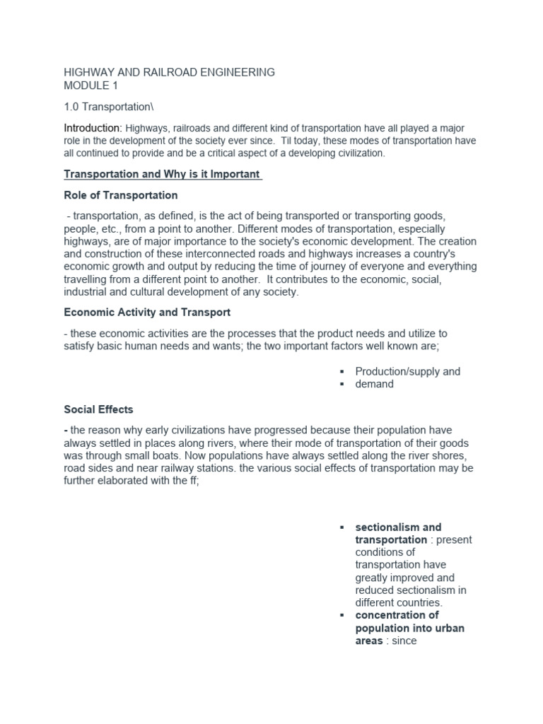 Highway and Railroad Engineering by Yours Truly | PDF | Road | Road Surface